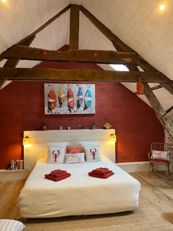 Petit Havre De Paix Dans Un Ancien Corps De Ferme - Clohars-Carnoët