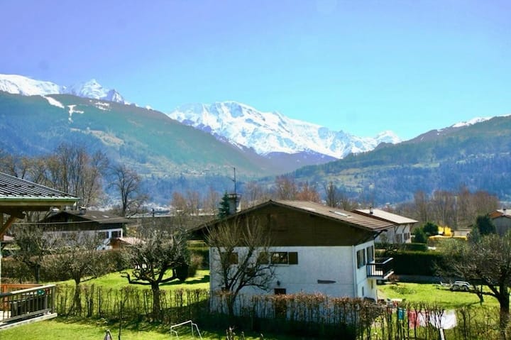 Chalet Familial Avec Jardin Et Vue Mont-blanc - Passy