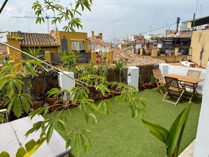 Bright Central Penthouse. Private Large Terrace - Valencia