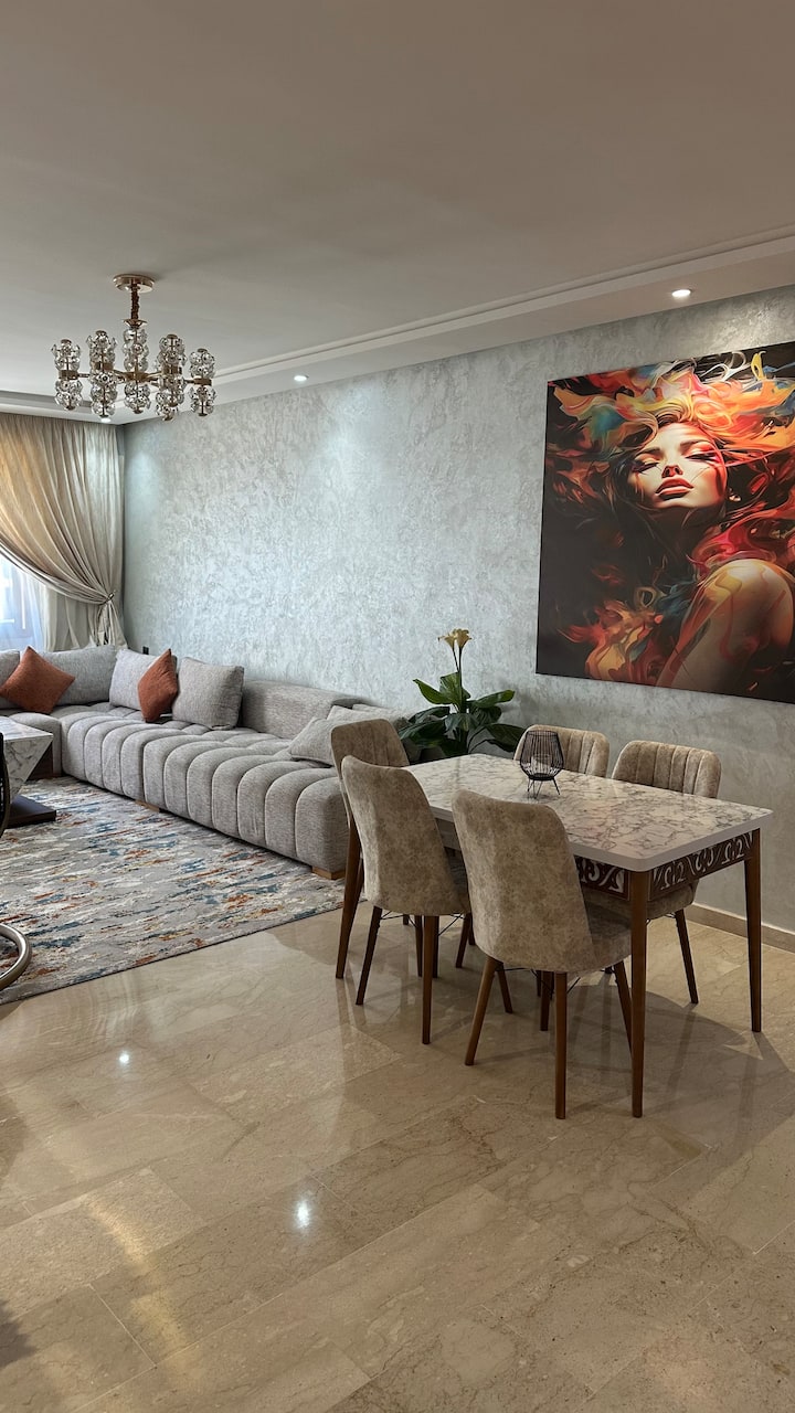 Appartement ÉLégant Avec Piscine - Proche Plage - Agadir