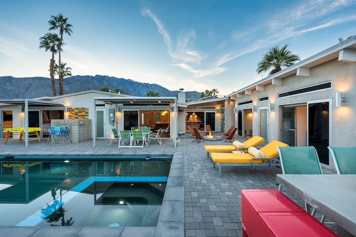 Vista Del Sol | Stylish Mid-century Mountain View - Palm Springs, CA