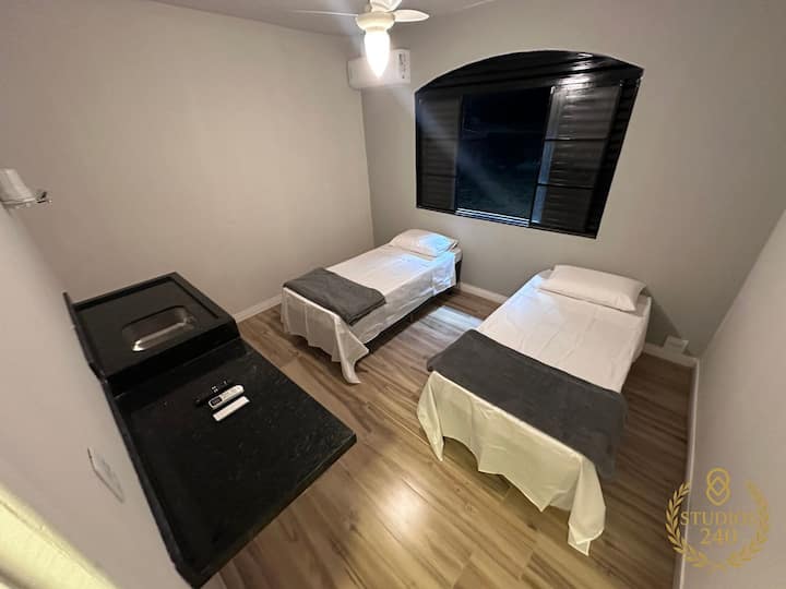 Acomodação Moderna Com Ar Condicionado. - Sumaré