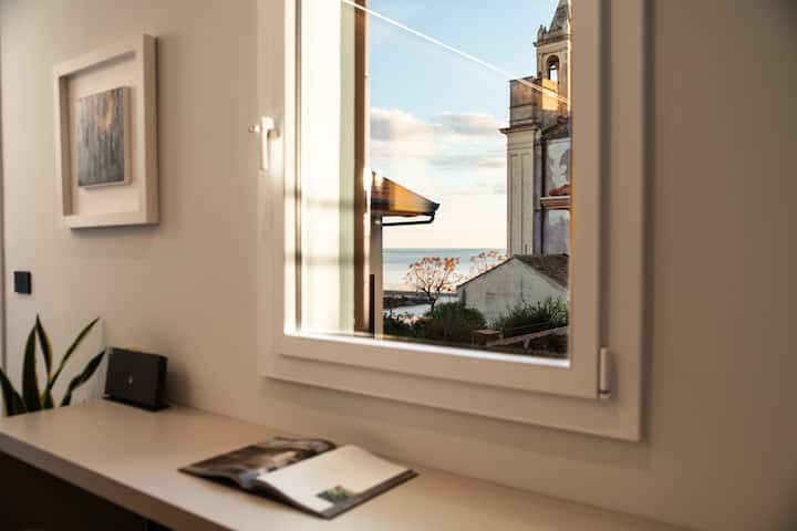 Nuovo Appartamento Di Design Con Vista Mare Stazzo - Acireale