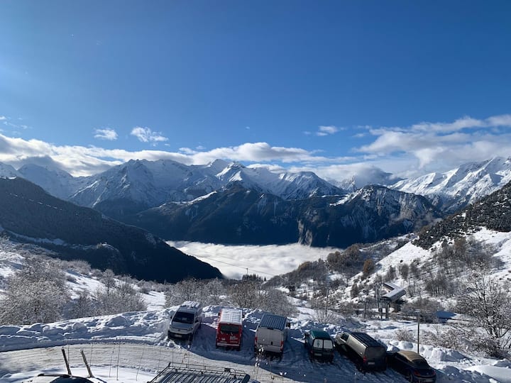 Chalet Highvista Alpe D'huez Breathtaking Topfloor - Les Deux Alpes