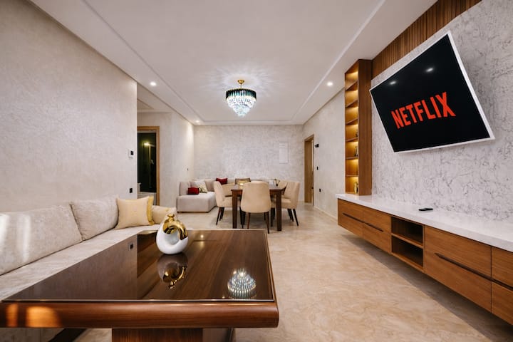 Atlas Pearl Suite Avec Piscine -700 M De La Plage - Agadir