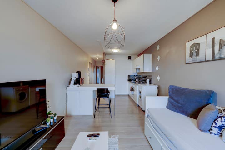 Embnb 202.3g | T2 Cosy Et Design Proche De Genève - Annemasse