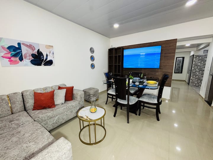 ¡Casa Moderna, Aire Acond, Tv 60” Y Wifi Rápido! - Neiva