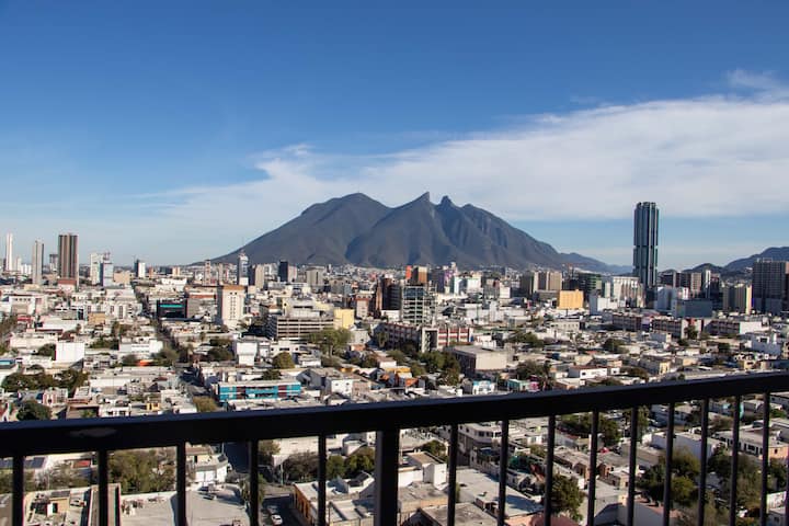 Depa Moderno En Monterrey Centro Wifi Rápido - Monterrey