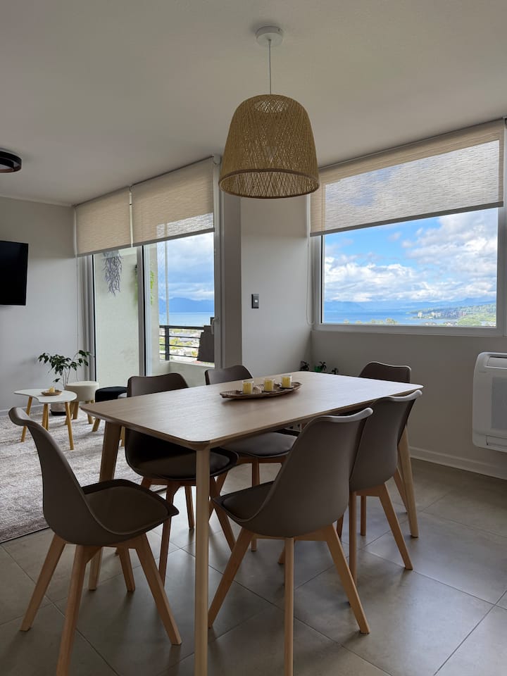 Dúplex Con Vista Lago Y Volcán | 3d–3b, 2 Balcones - Villarrica