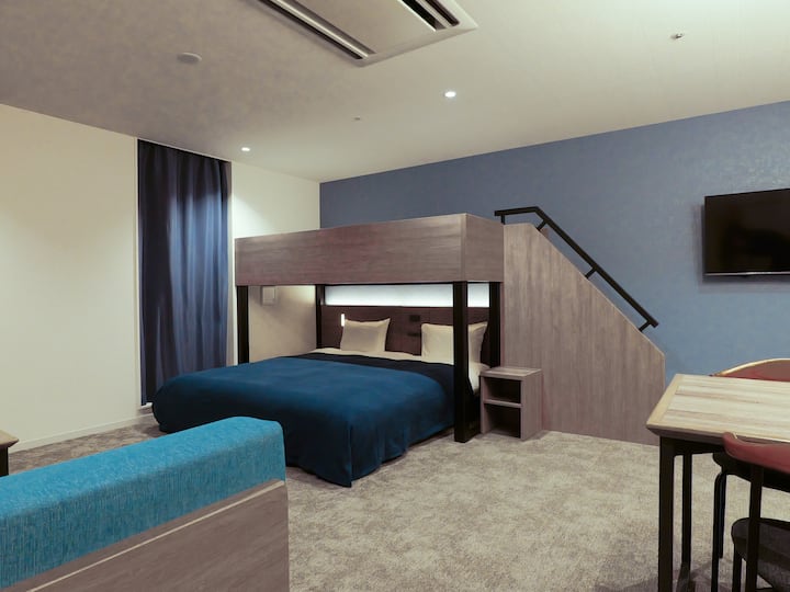 キッチン付きアパートメントホテル｜40.4㎡｜最大5名 - Nagoya