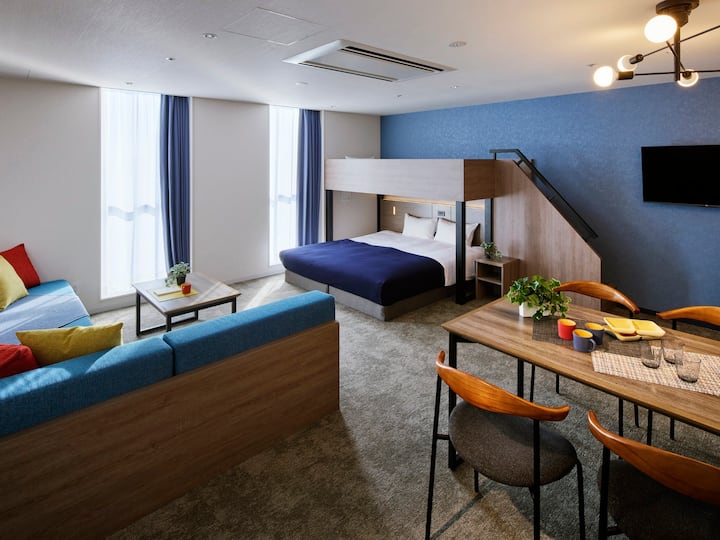 キッチン付きアパートメントホテル｜40.4㎡｜最大5名 - Nagoya