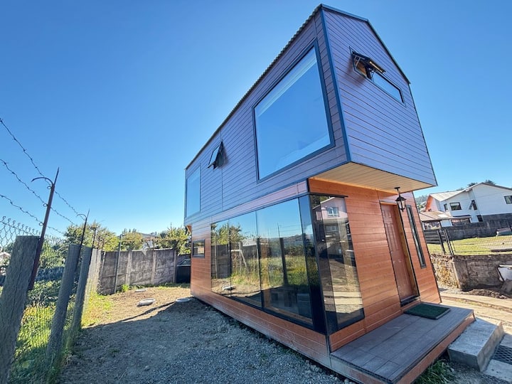 Cabaña Moderna Y Acogedora Con Hermosa Vista. - Castro, Chile