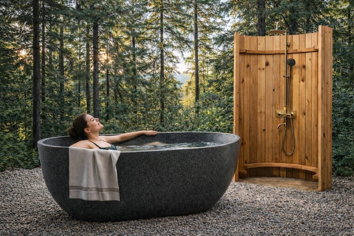 New Micro-resort, 1 Bd Outdoor Shower/soaking Tub - Montana