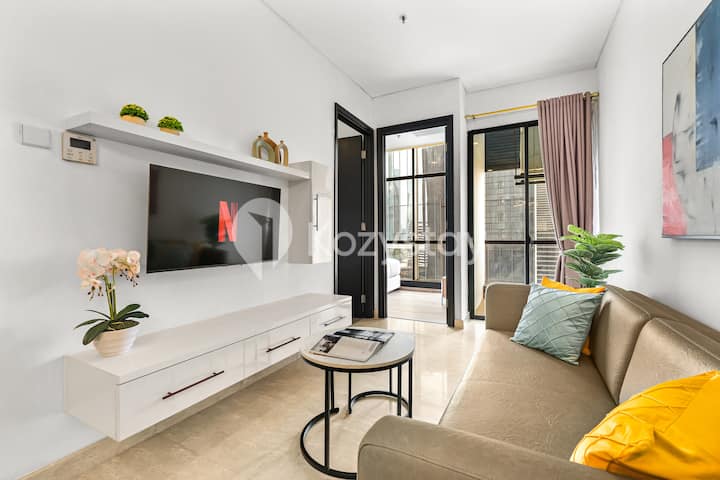 Navel By Kozystay | 2br | Near Mrt | Sudirman - Jakarta