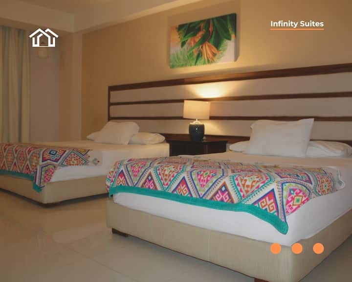 Habitación Superior 2 Queen + Amplitud - Cancún