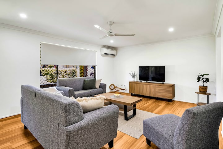 Pleasant Stay - 4brm/ac/bbq/near Mater Hospital - Mackay