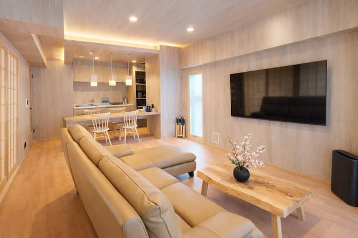 Family-friendly｜4 Guests｜5min Namba｜60㎡｜elevator - Japon