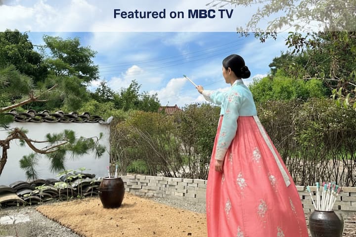 Mbc Hanok W/ Private Jacuzzi, Free Bf & Hanbokstay - 상북면