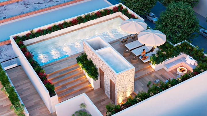 Departamento A13 Moderna. Long Stay Welcome. - 과달라하라