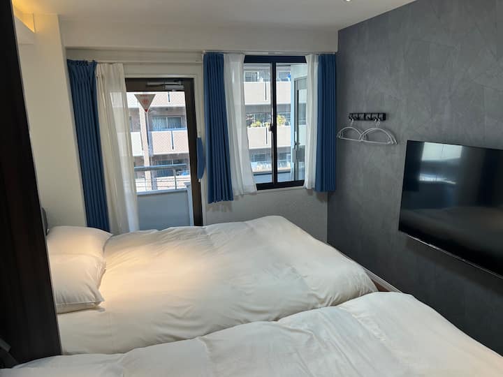 横浜中華街から徒歩７分、石川町駅徒歩３分、羽田空港30分、2025年リフォーム！501室 - Yokohama