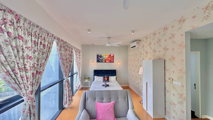 [New]dualkey Studio-minimal Rosé Stay@the Hub, Pj - Petaling Jaya