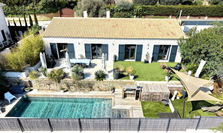 Villa Margarita - Piscine Chauffée & Bel Extérieur - Saint-Cyr-sur-Mer