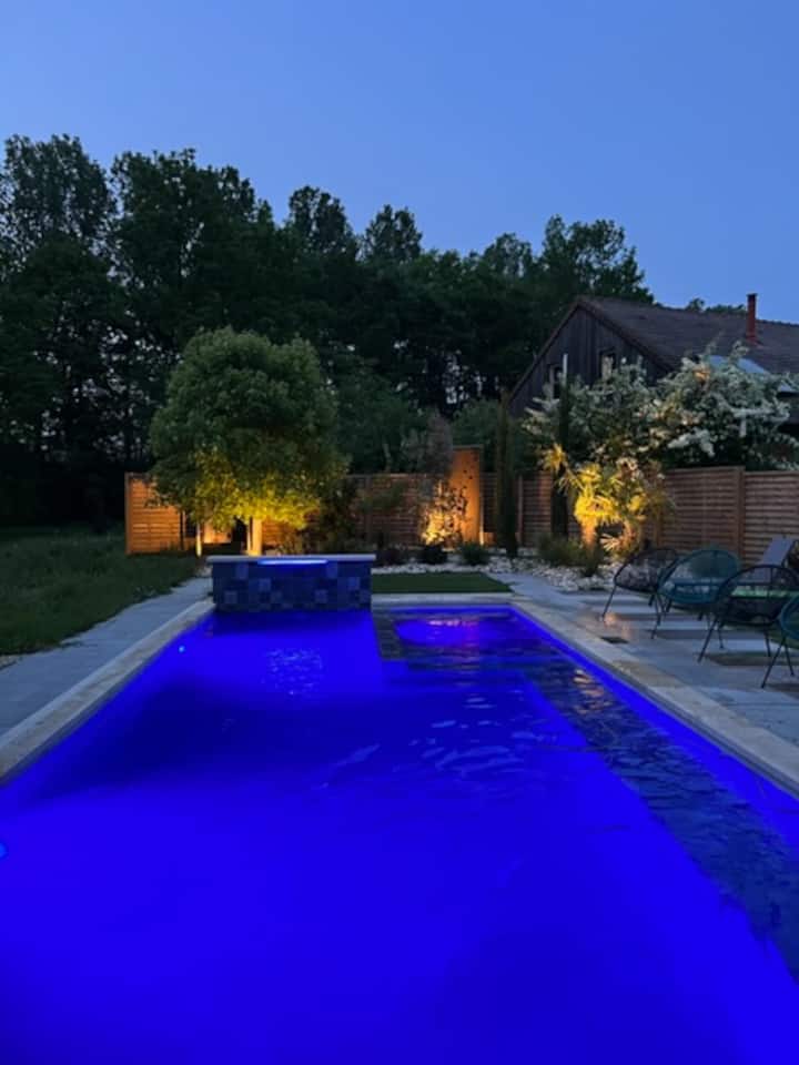 Maison Avec Piscine & Sauna 11 Pers. Proche Paris - Montargis