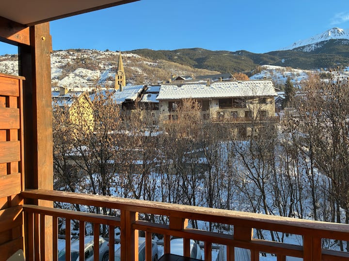 Appartement 3 Personnes - 2 Chambres -Chantemerle - La Salle-les-Alpes