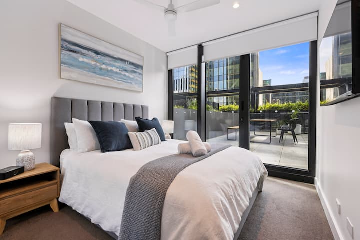 2bdrm Apt With Lge Terrace Near Sthn Cross Station - Australien