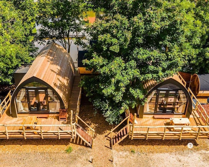 Boomhuis Met Privé Wellness - Dokkum