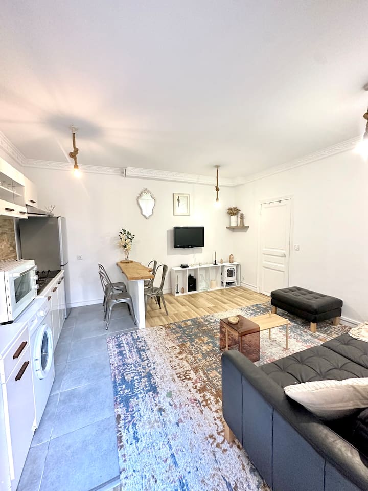 Appartement Calme & Sécurisé–balnéo–métro à Pied - Suresnes