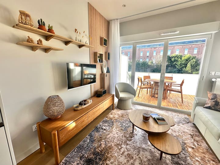 Margarita - Superbe T2 Avec Parking Et Terrasse - Plage de Berck