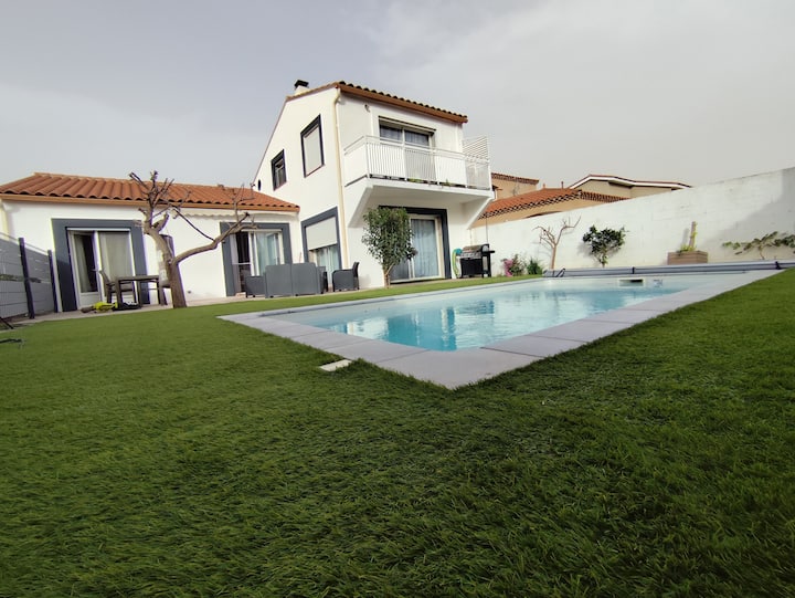 Rez-de-chaussée 3 Chambres Avec Piscine - Passa