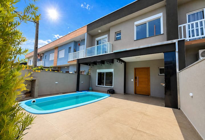 Casa C/ Piscina Privativa + Churrasqueira - Bertioga