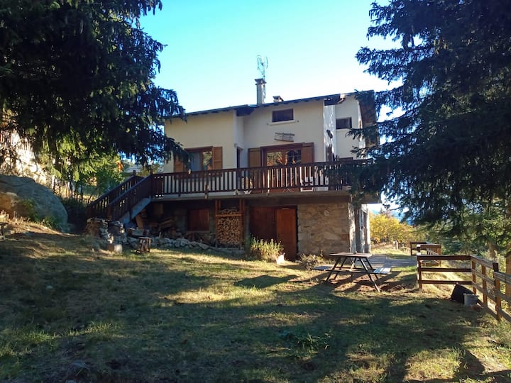 Grand Chalet Vue Imprenable Sur Lac Et Montagnes - Les Angles