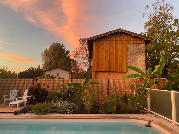 Villa Jeanne, Maison Familiale Avec Piscine - Mios