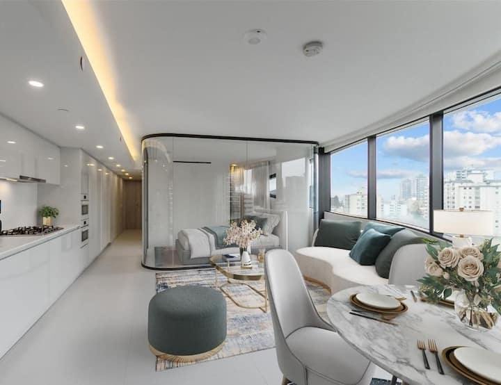 Luxurious 2025 Brand-new Condo Downtown Cozy Area - Vancouver