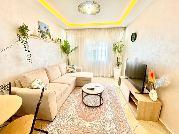 Ground Floor, Fast Wifi, Charming Family Space, - Agadir