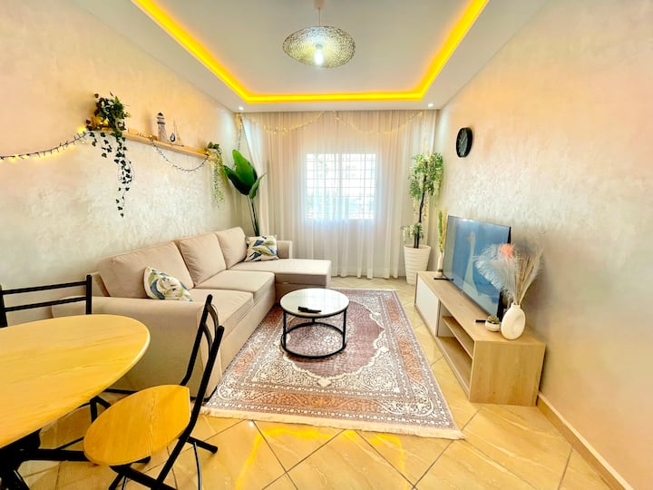 Ground Floor, Fast Wifi, Charming Family Space, - Agadir