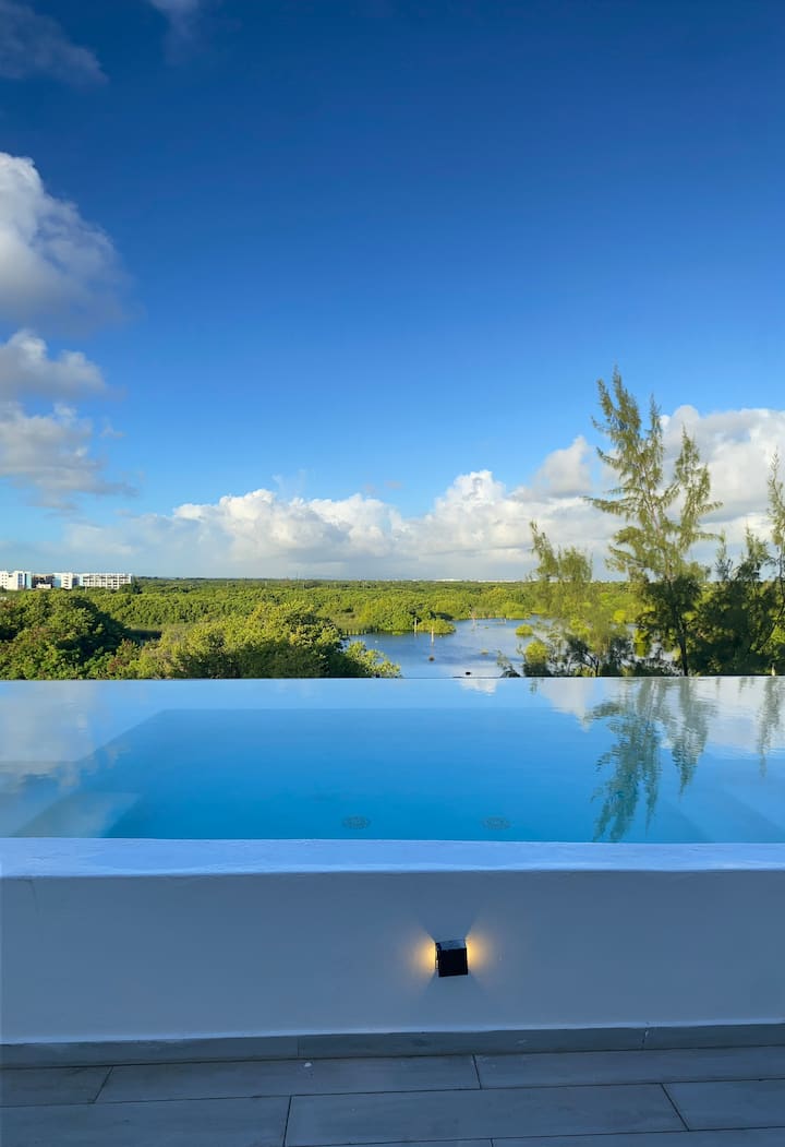 New 1br Apartment Bávaro • Rooftop Pool & Parking - Punta Cana