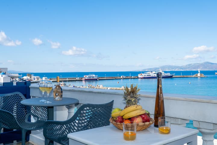 Mykonian Old Port Suite With Sea View - Mykonos Region