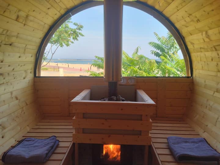 【須磨海岸前】絶景オーシャンビュー・プライベートサウナ・Bbq Ok - Kobe