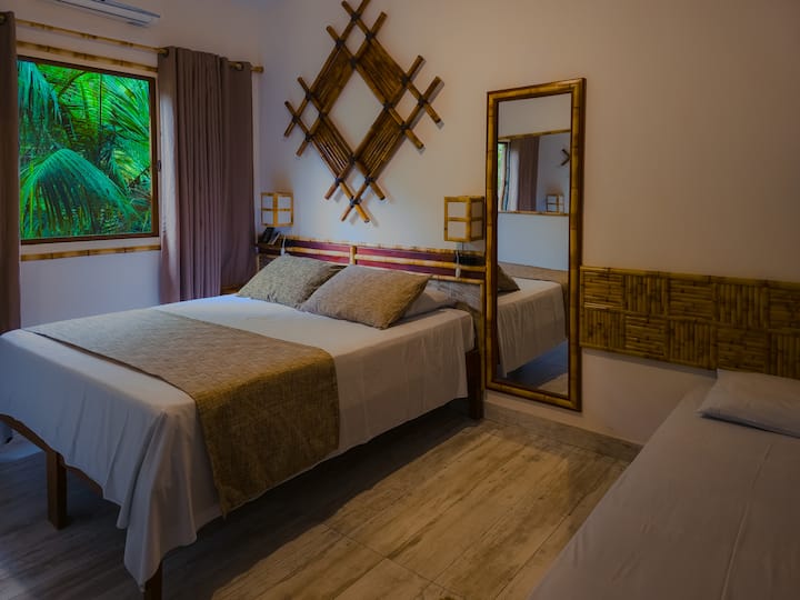 Suite Superior Triplo Em Hotel Com Spa - Brotas