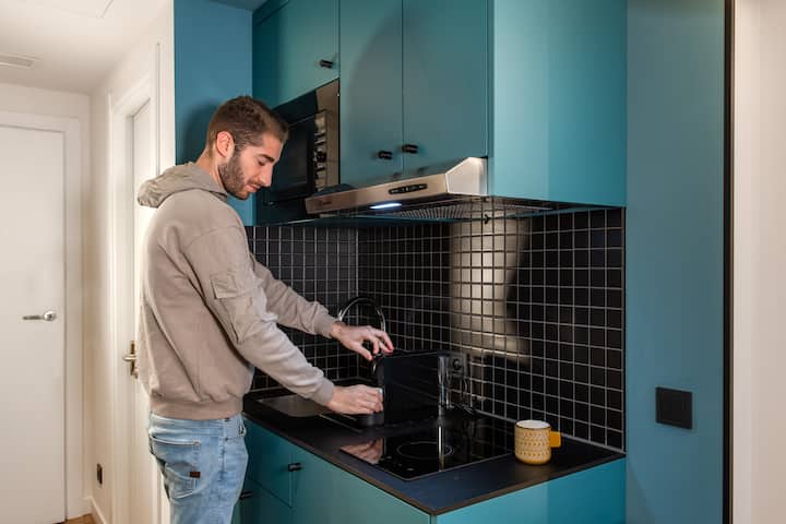 Studio Für 2 Personen Mit Kitchenette Und Bad - Hamburg