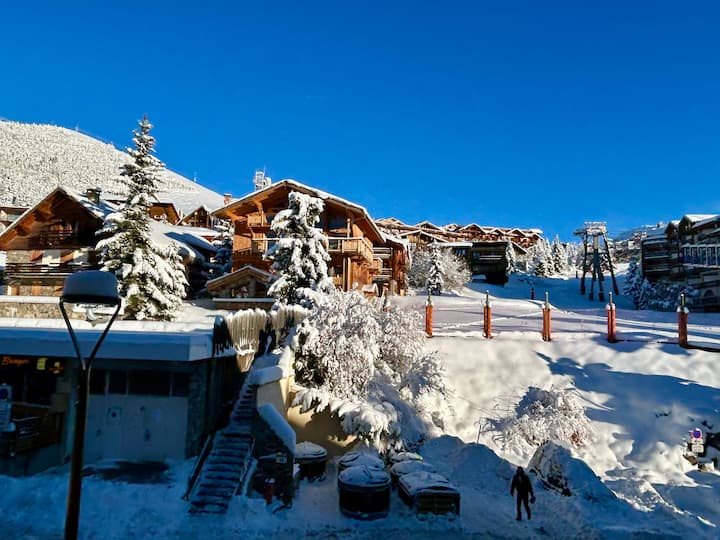 Studio Rénové Avec Départ Et Retour Skis Aux Pieds - L'Alpe d'Huez