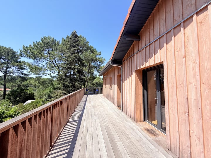 Nouveau ! Villa Moderne Pour 10 - Clim - Jacuzzi - Carcans