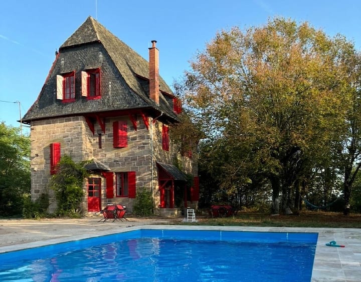 La Gardelle : Maison De Charme & Piscine Au Sel - Brive-la-Gaillarde