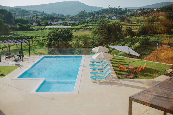 Golf - Pickeball - Volleyball - Pool At Sandoco - Ponte de Lima