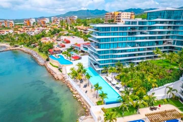 Departamento Con Vista Al Mar A Pie De Playa - Mexico