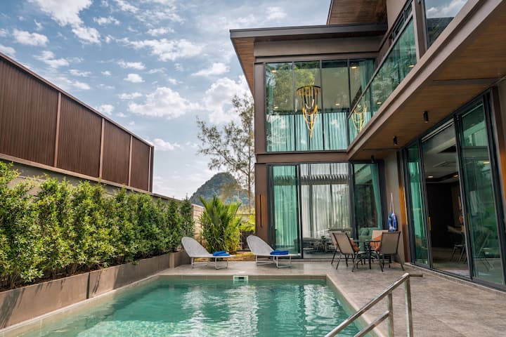Stylish Pool Villa • Designer Interiors • Tropical - Ao Nang